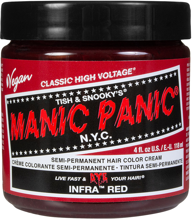 Manic Panic - Infra Red, Haartönung